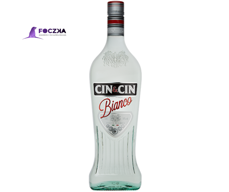 Cin Cin Bianco 0,5l - Słodkie białe wino wermut do drinków i nie tylko