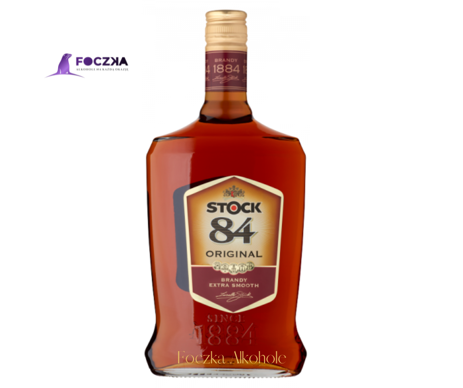Stock 84 Brandy 1l - cena hurtowa - Foczka Alkohole